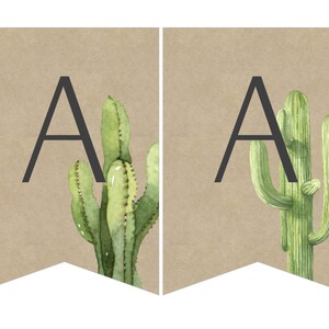 CACTUS Classroom Bunting Pack - Etsy