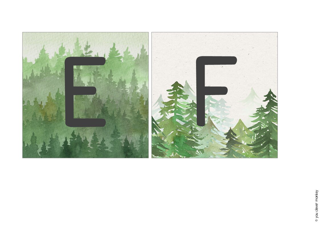 Woodland Forest Theme Classroom Decor Editable Word Wall Pack | INTO ...