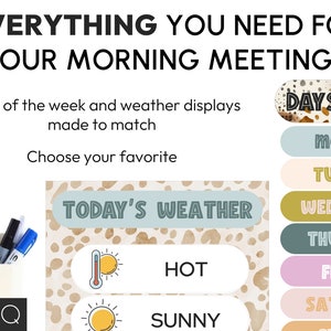 Wild Zoo Animal Theme Editable Classroom Calendar Kit ZOO TALES ...