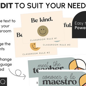 Retro Theme Vintage Rainbow Classroom Decor BUNDLE | RETRO REWIND ...