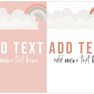 Modern BOHO RAINBOW Classroom Labels + Signs Pack - Etsy