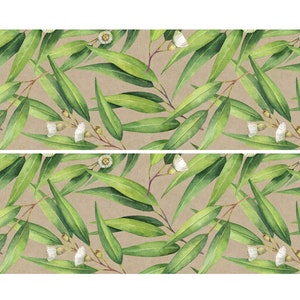 GUM LEAF Classroom Borders Eucalyptus Class Theme - Etsy