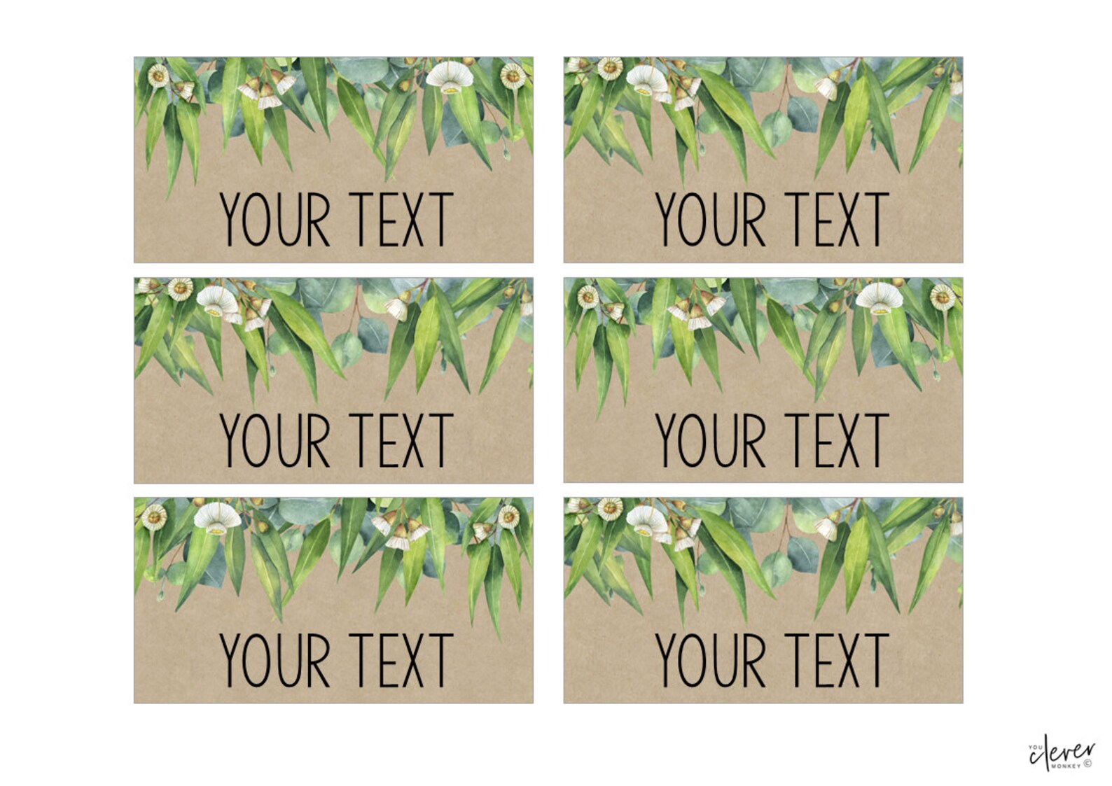 GUM LEAF Teacher Toolbox Eucalyptus Class Theme - Etsy