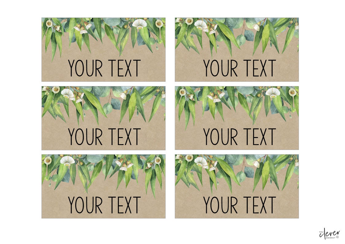 GUM LEAF Teacher Toolbox Eucalyptus Class Theme - Etsy