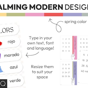 Editable Math Display Math Wall Resources Pack | SPRING GARDEN ...