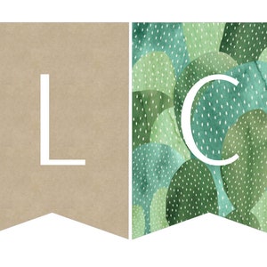 CACTUS Classroom Bunting Pack - Etsy