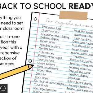 Vintage Cozy Natural Theme Classroom Decor BUNDLE | COTTAGECORE Collection - Etsy