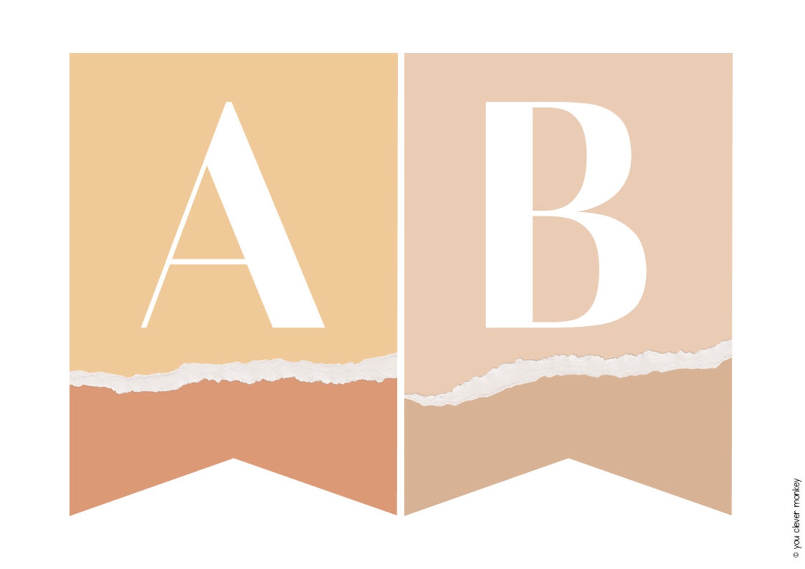 BOHO SUMMER Classroom Bunting Pack | Etsy