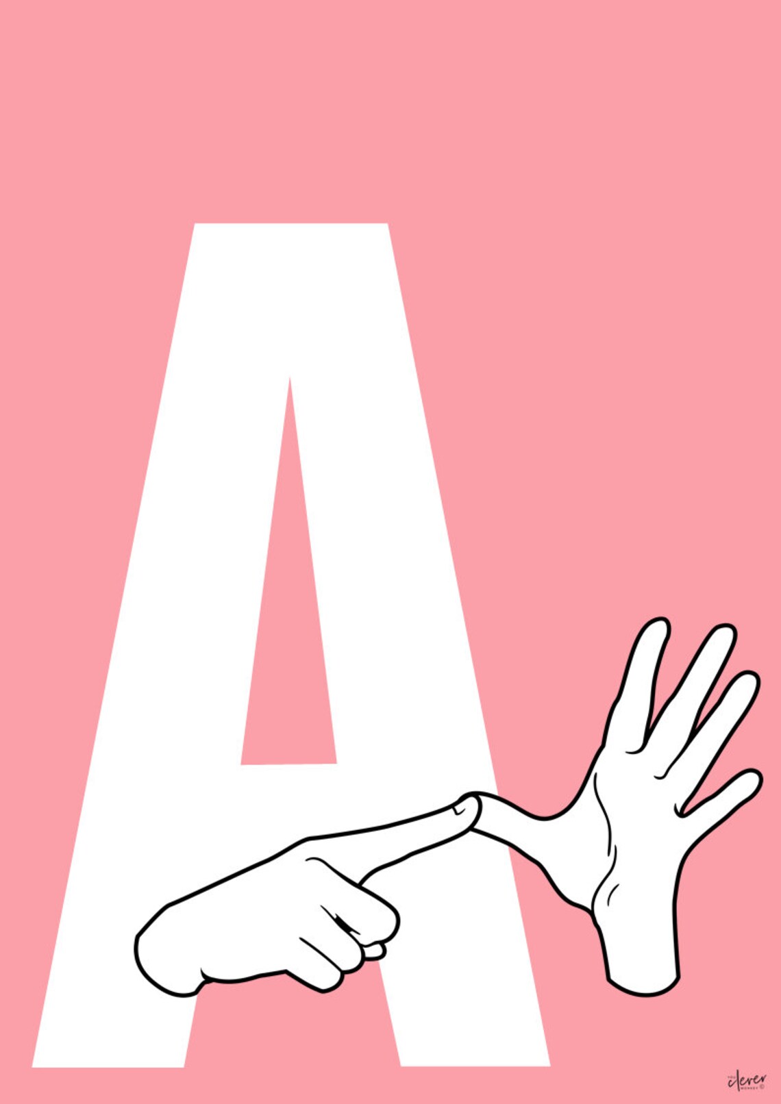 Sign Language Pastel Alphabet Posters American Sign Language | Etsy Canada