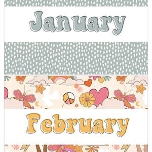 Retro Classroom Decor Class Birthday Display | RETRO REWIND Collection ...