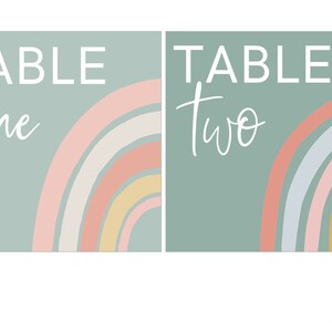 Modern BOHO RAINBOW Classroom Labels + Signs Pack - Etsy