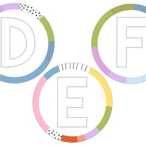 Pastel Modern Rainbow Classroom Decor Editable Word Wall Pack OVER THE ...