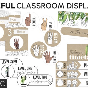 Eucalyptus GUM LEAF Classroom Decor BUNDLE Eucalyptus Class Theme - Etsy UK