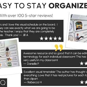 Daily Classroom Visual Timetable | Class Schedule Cards - Etsy