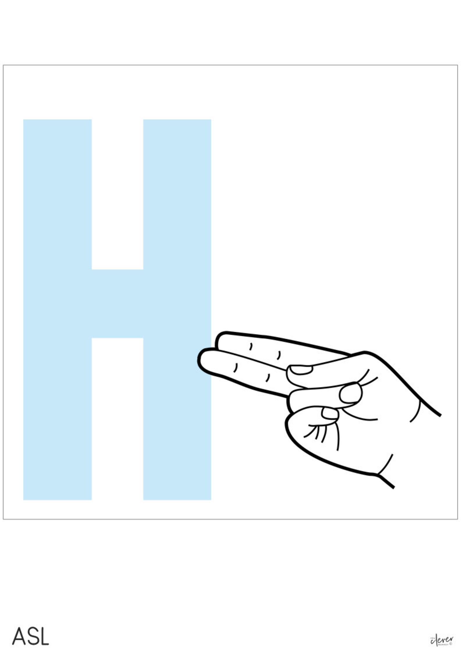 Sign Language Pastel Alphabet Posters American Sign Language | Etsy Canada