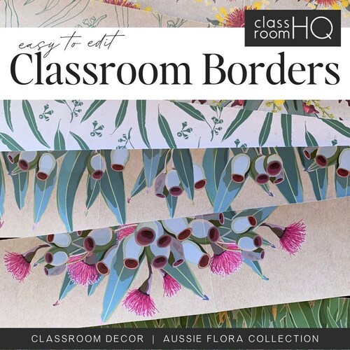 AUSSIE FLORA Binder Covers Pack - Etsy