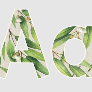 GUM LEAF Bulletin Board Lettering Pack - Etsy Canada