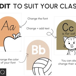 Groovy Vintage Retro Theme Classroom Decor Alphabet Posters | SUNDAZED ...