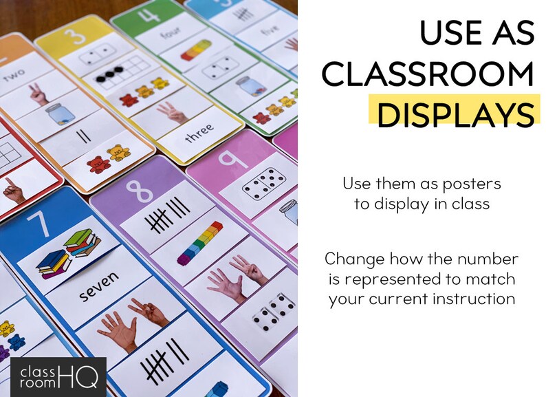 Number Sorting Mats 1-10 - Etsy