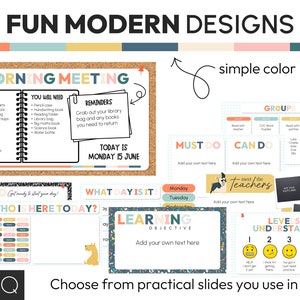 Daily Slides Templates With Timers Editable Powerpoint Plus Google ...