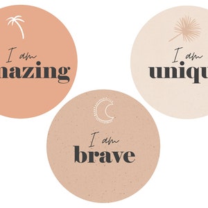 BOHO SUMMER Affirmation Station Pack - Etsy