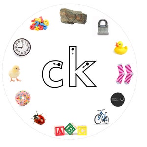 Digraph Sound Picture Wheels - Etsy