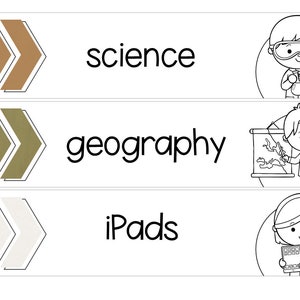 Woodland Forest Theme Classroom Decor Visual Schedule Timetable Pack ...