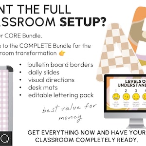 Groovy Vintage Retro Theme Classroom Decor BUNDLE | SUNDAZED Collection ...