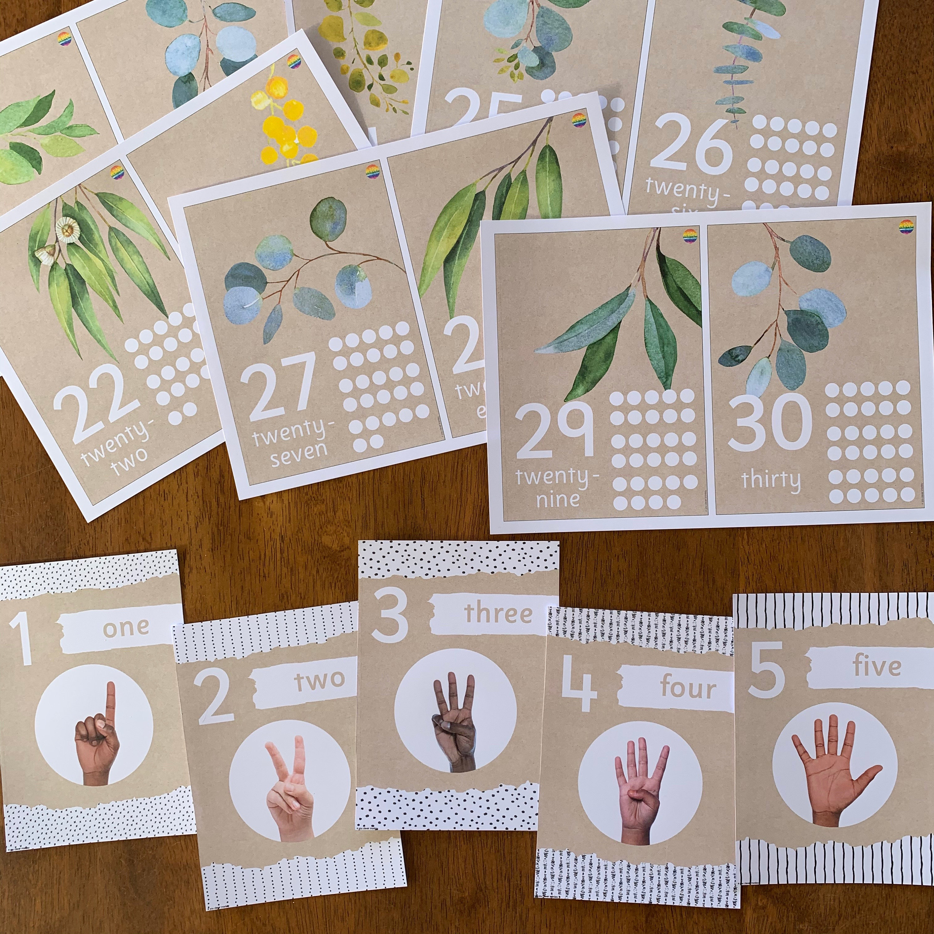 Eucalyptus GUM LEAF Classroom Decor BUNDLE - Etsy UK