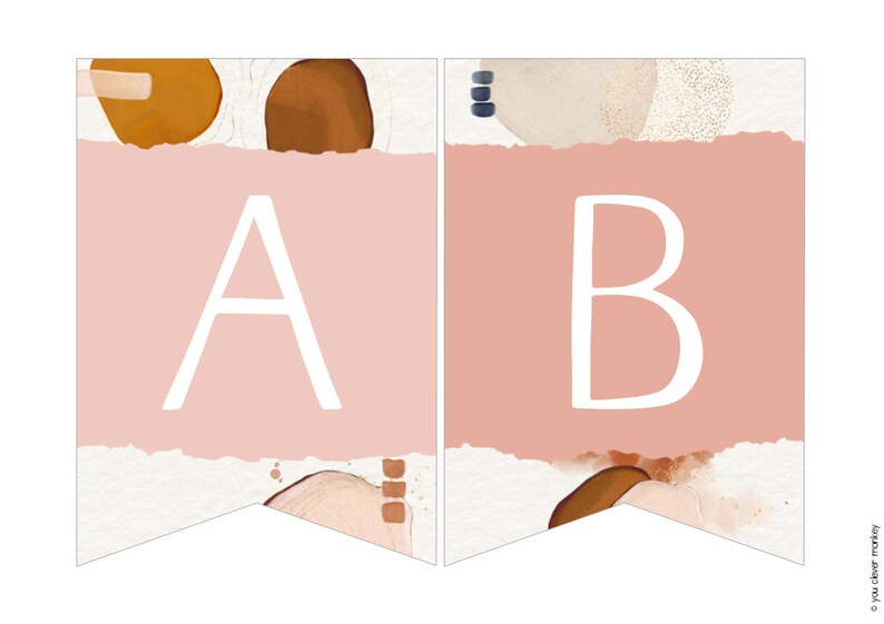 Modern BOHO RAINBOW Classroom Bunting Pack - Etsy