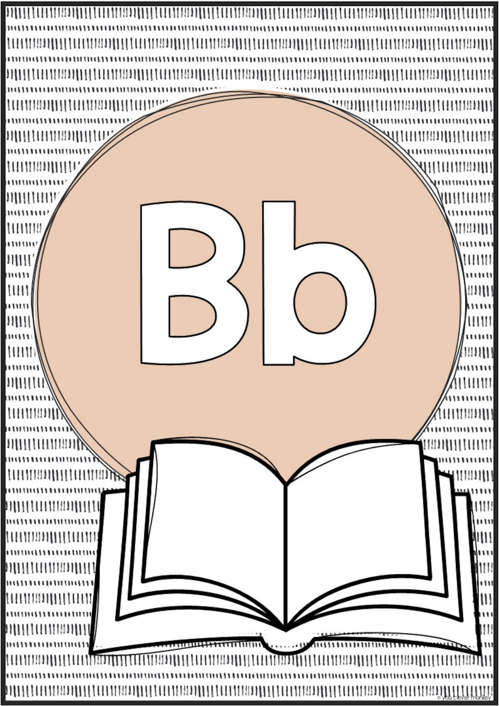 Neutral Classroom Decor Editable Alphabet Posters | B+W NEUTRALS ...