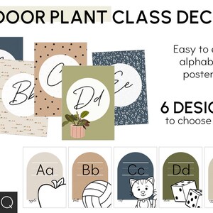 PLANT LIFE Alphabet Posters | ASL + Auslan Alphabet Posters - Etsy