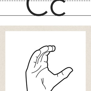 Modern Tropical Classroom Decor Editable Alphabet Posters ASL and ...