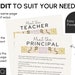 Groovy Vintage Retro Classroom Decor Theme Editable Meet the Teacher ...