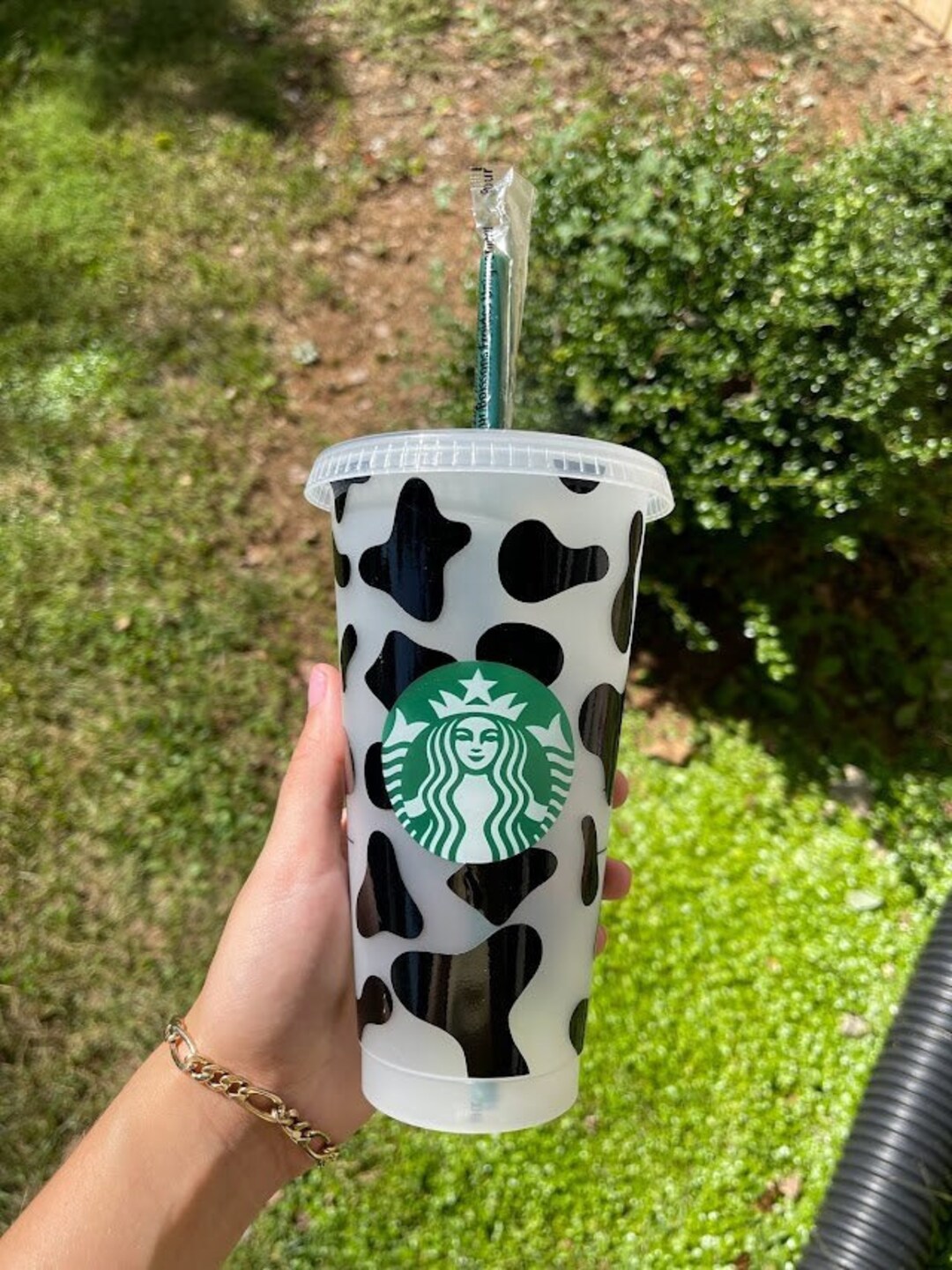 Cow Starbucks Cup L Personalized Starbucks Cup L Cow Tumbler L Animal ...