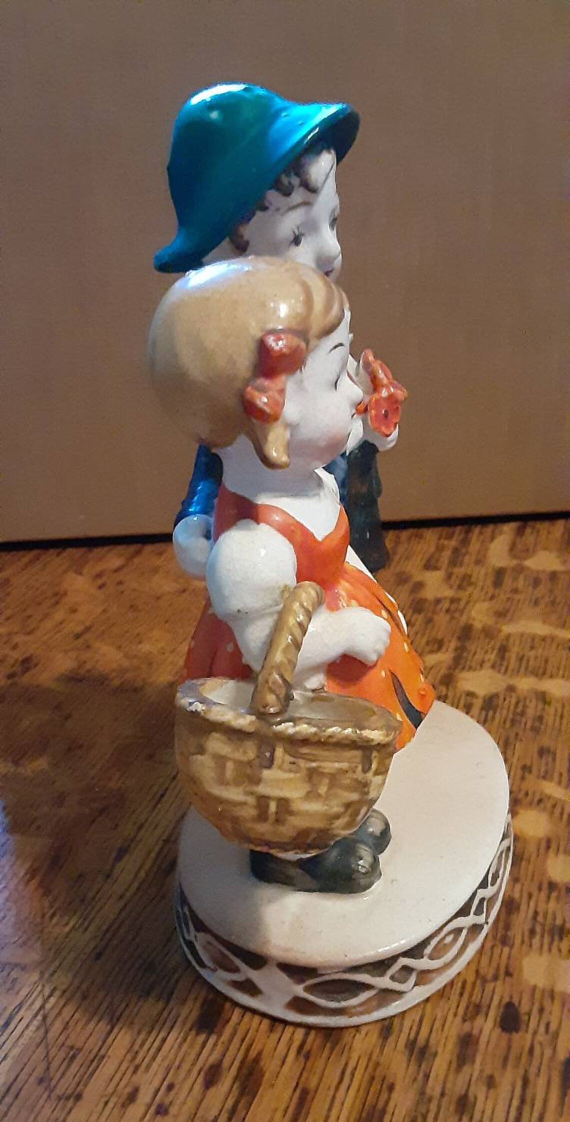 Vintage Hummel Style Boy and Girl Figurine Marked Occupied - Etsy