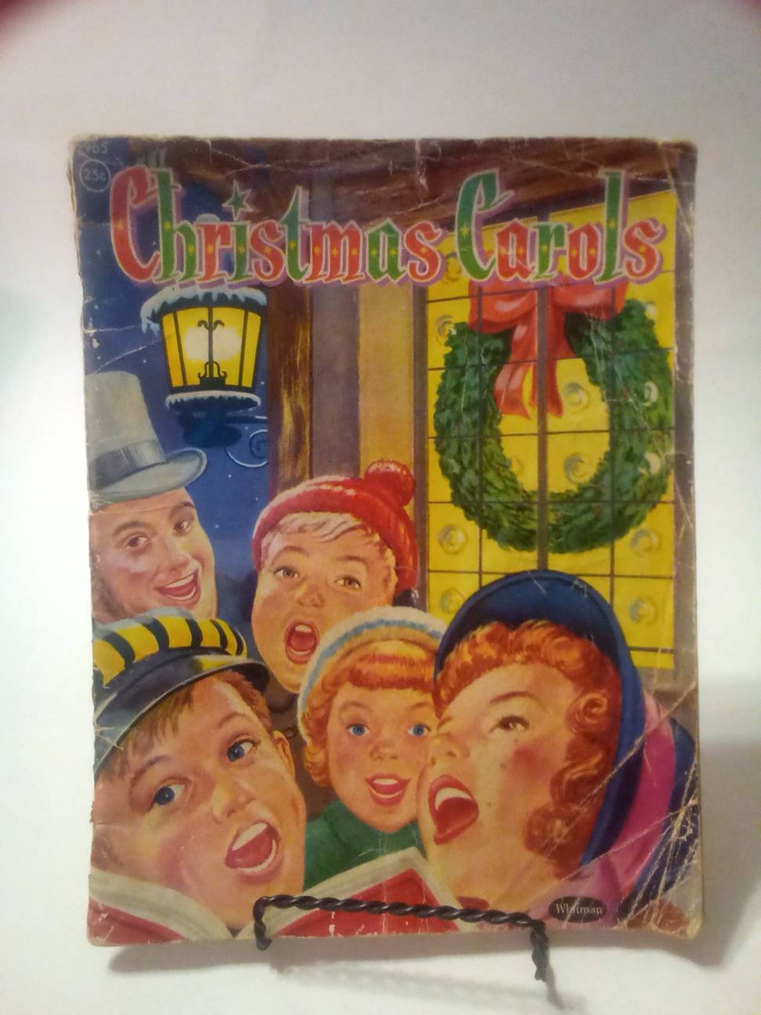 Christmas Carols Music Book 1952 Whitman - Etsy