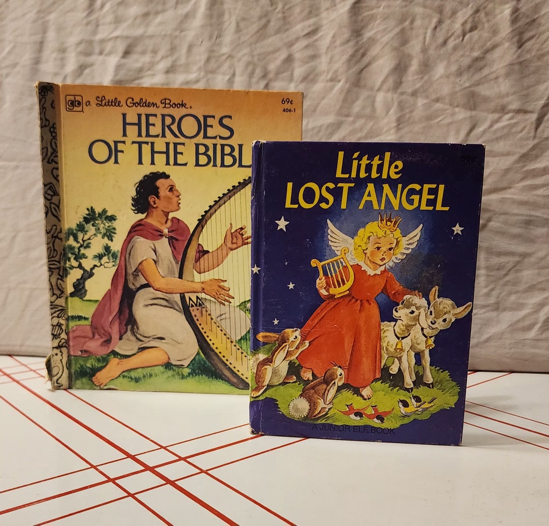 Children's Christian Books Little Lost Angel 1953 Heroes of the Bible ...