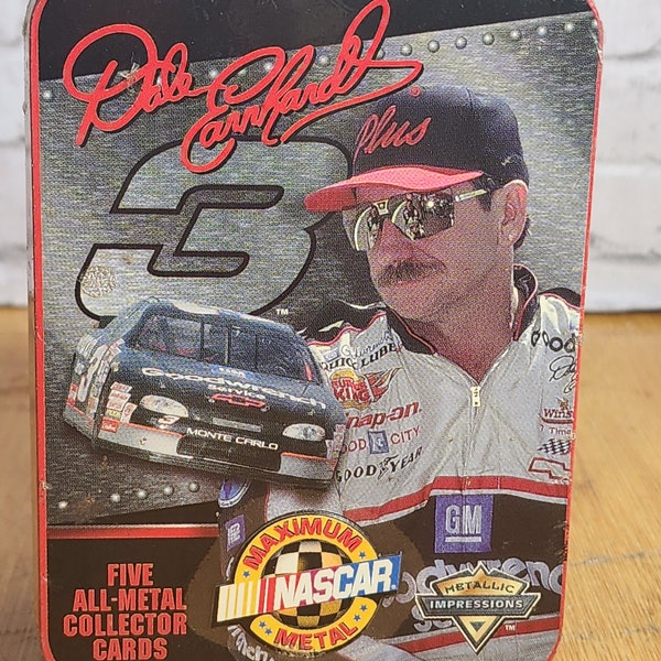Metal Nascar Cards - Etsy