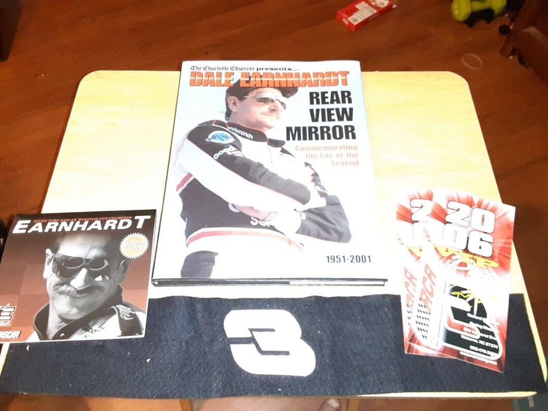 Vintage Dale Earnhardt Sr Collection Book, RCR Passes, Can Coozie ...