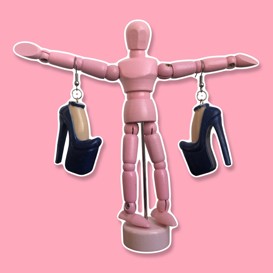 Bratz Plate-forme Chaussures Boucles doreilles - Etsy France