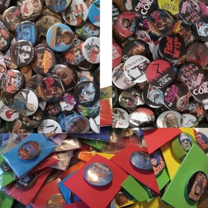 Horror Movie 1.5" Pinback Buttons Collection 2 - Etsy