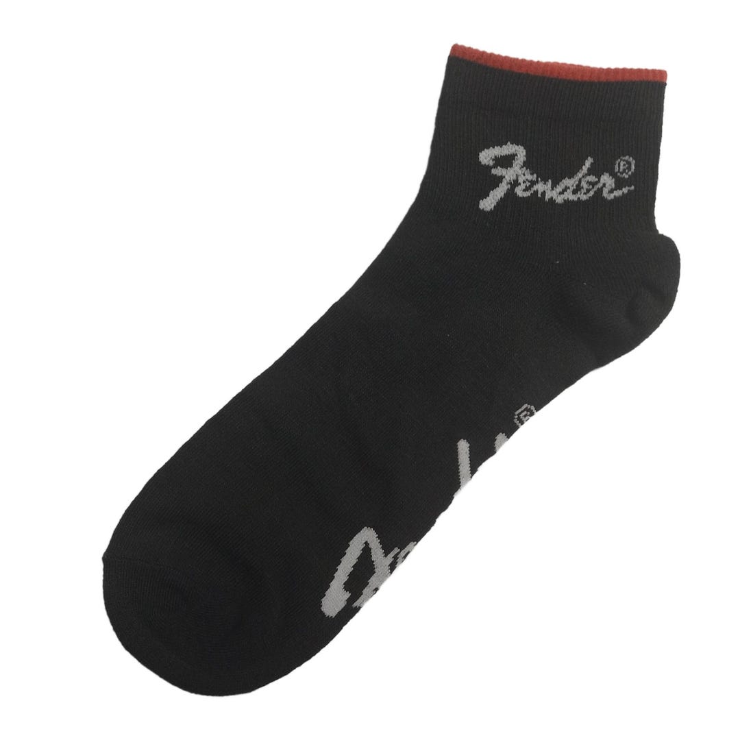 Black Fender Guitar Ankle Men's Socks - Etsy