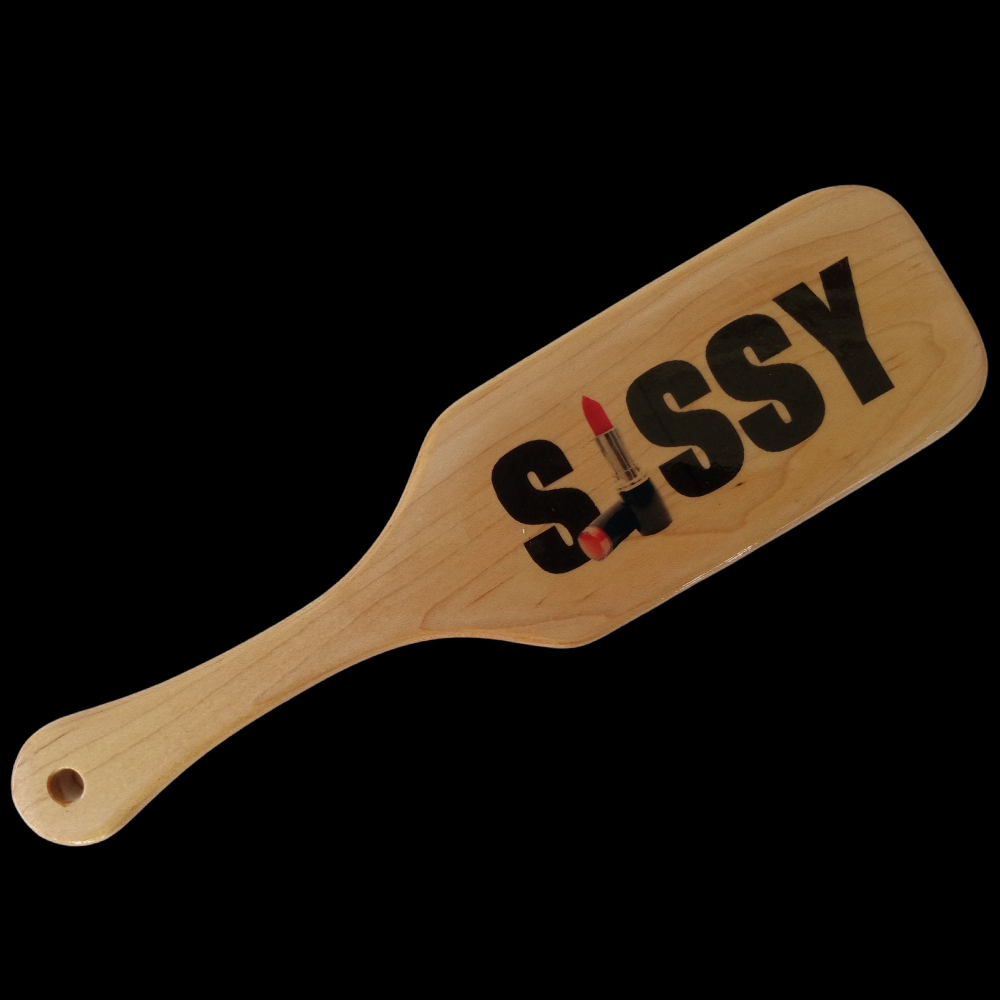 Maple Wood Otk Spanking Paddle 11 5 8 X 3 X 1 2 Sissy Etsy