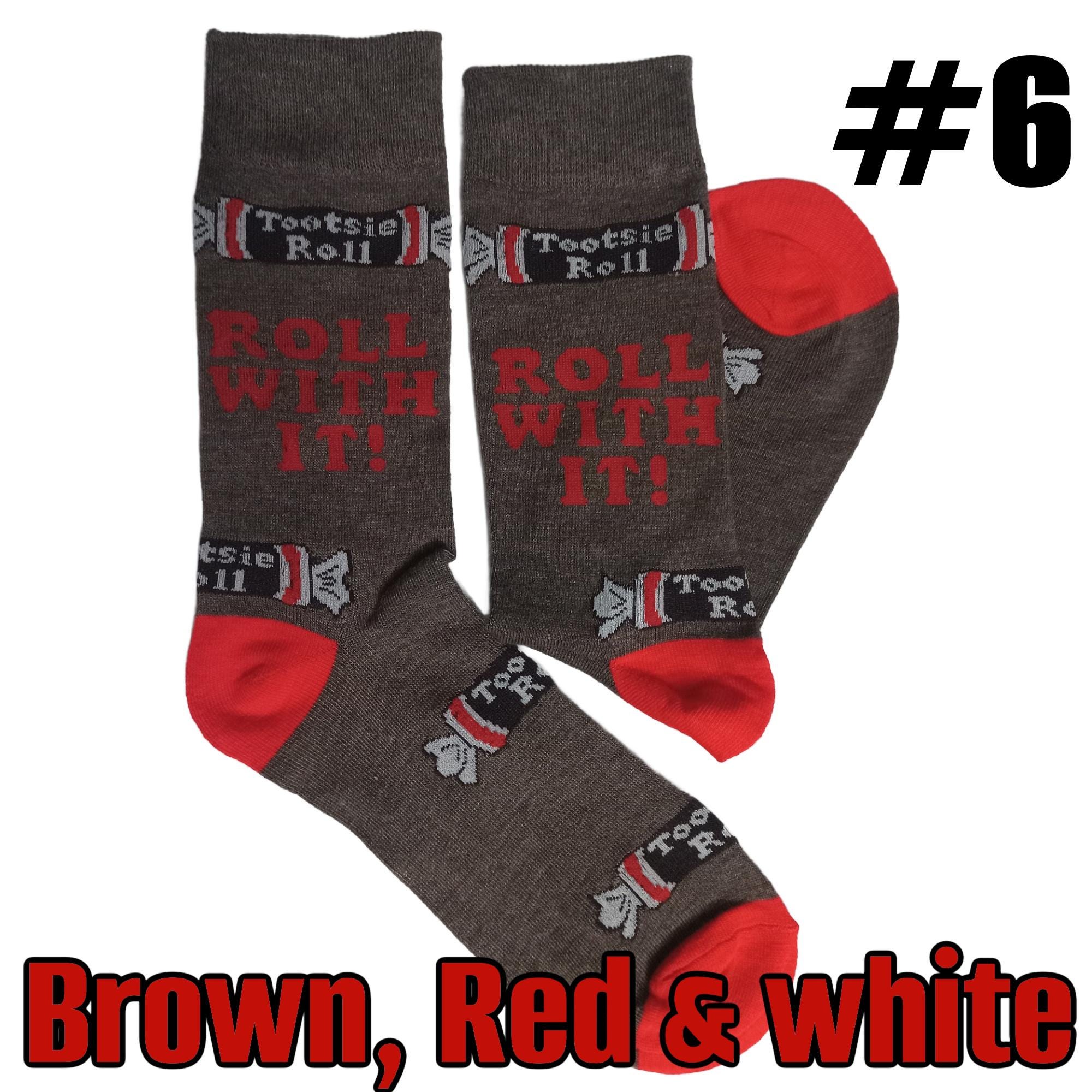Tootsie Candy Theme Socks 18 Different Styles to Pick From - Etsy