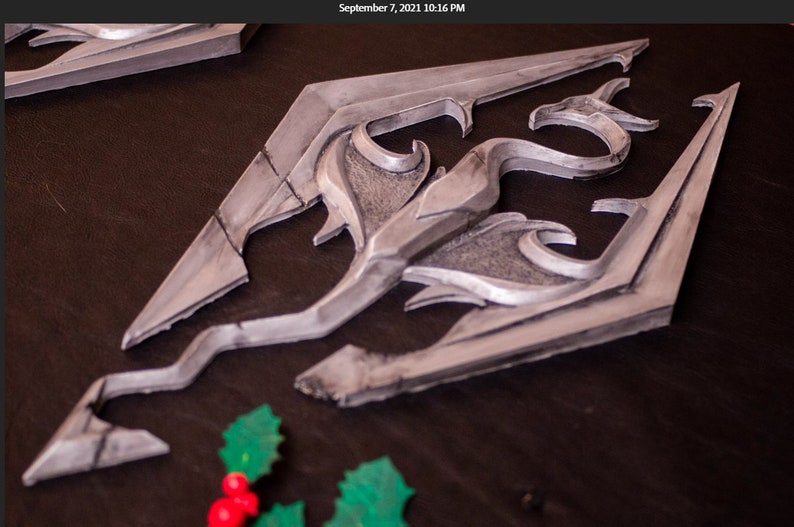 Skyrim Inspired Imperial Logo - Etsy