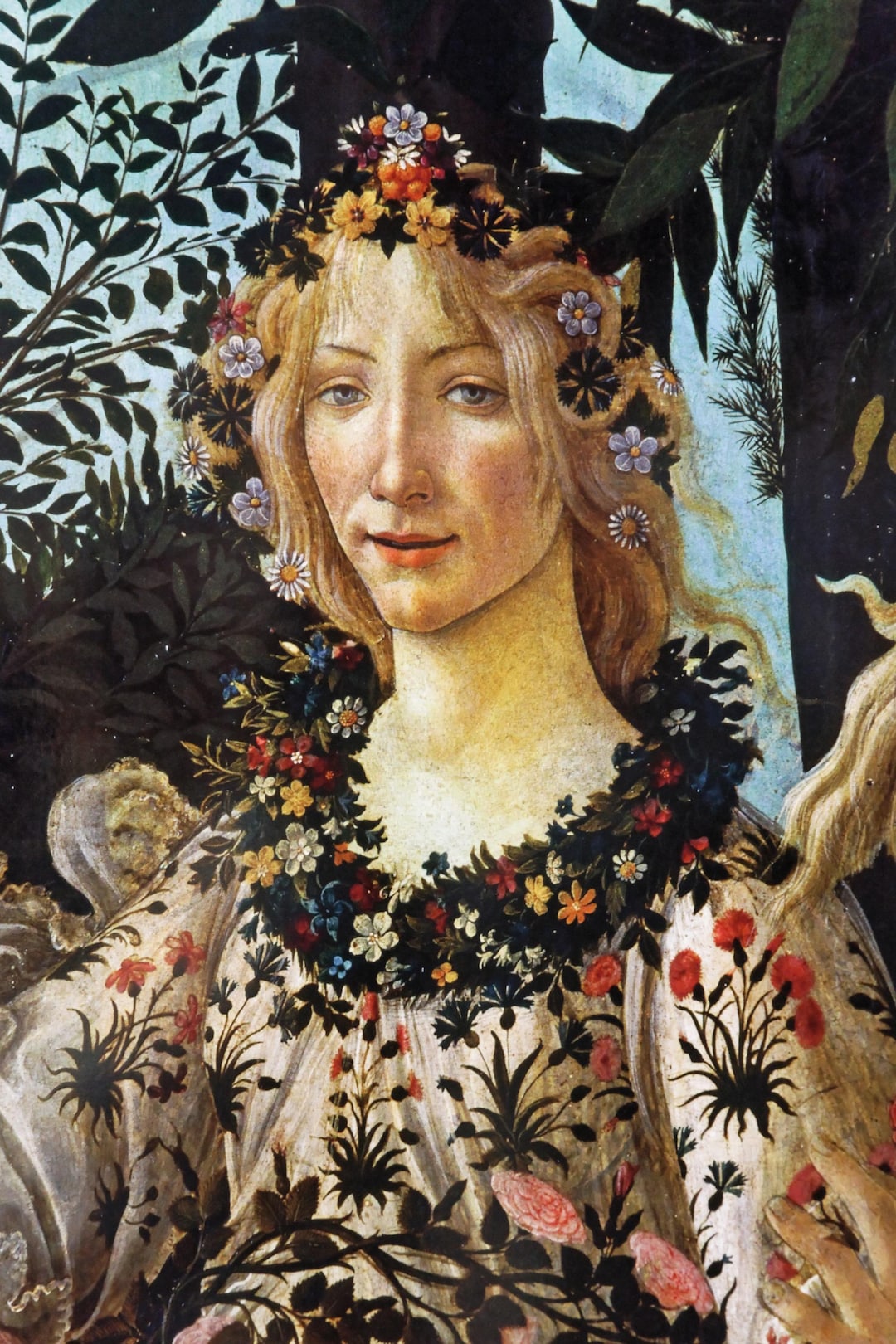 Spring Flora Art Print by Sandro Botticelli – Renaissance Wall Decor ...