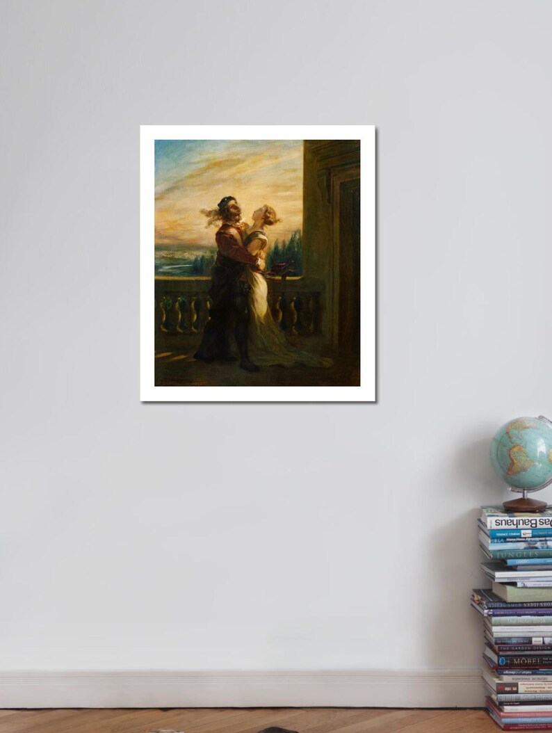 Romeo and Juliet Print: Vintage Shakespeare Quote Art (digital Download ...