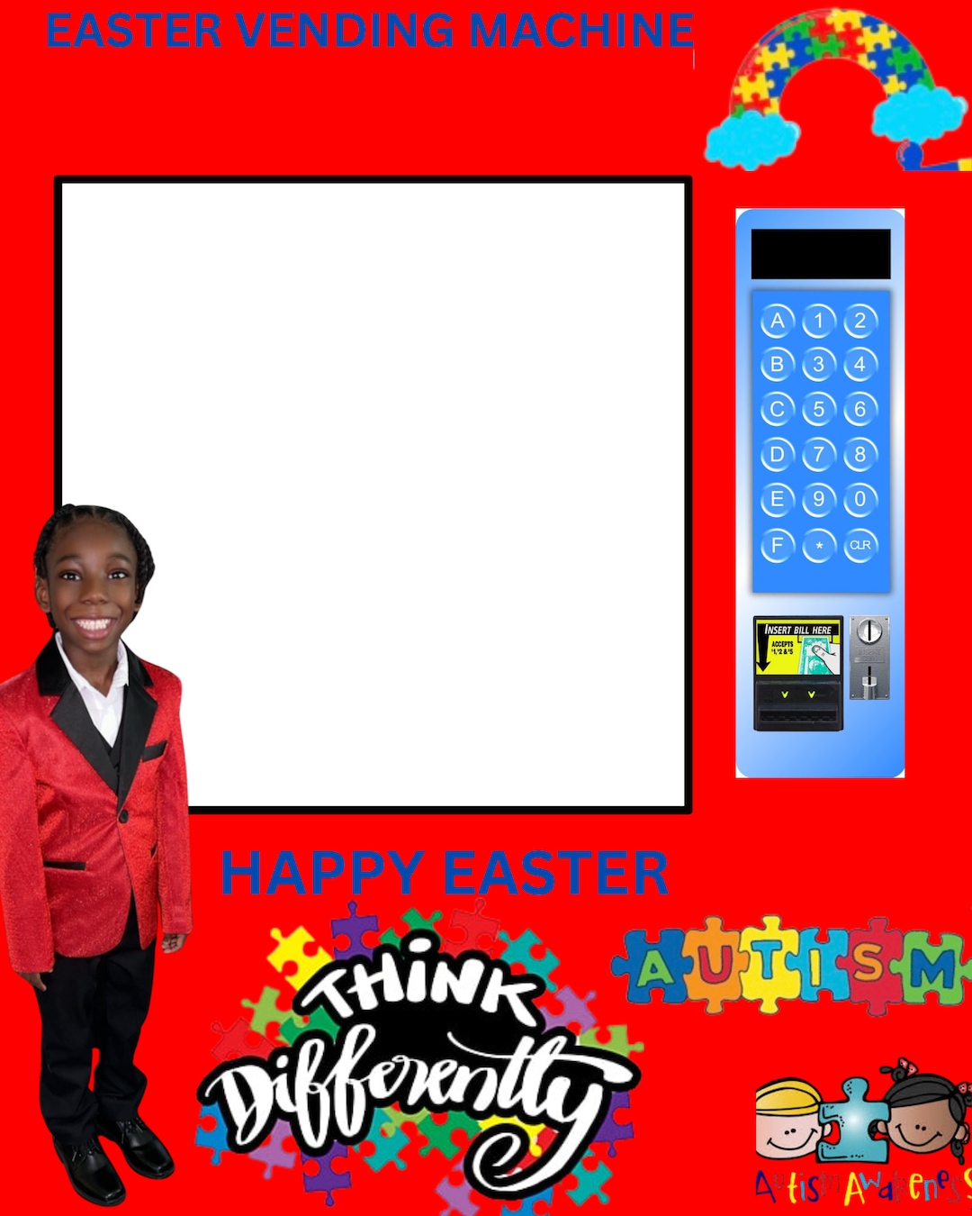 Autism Awareness Vending Machine - Etsy