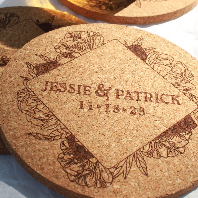 Wedding Coasters - Etsy